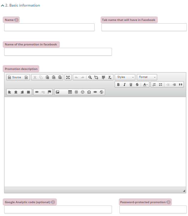 Create your first promotion or competition with Cool Promo