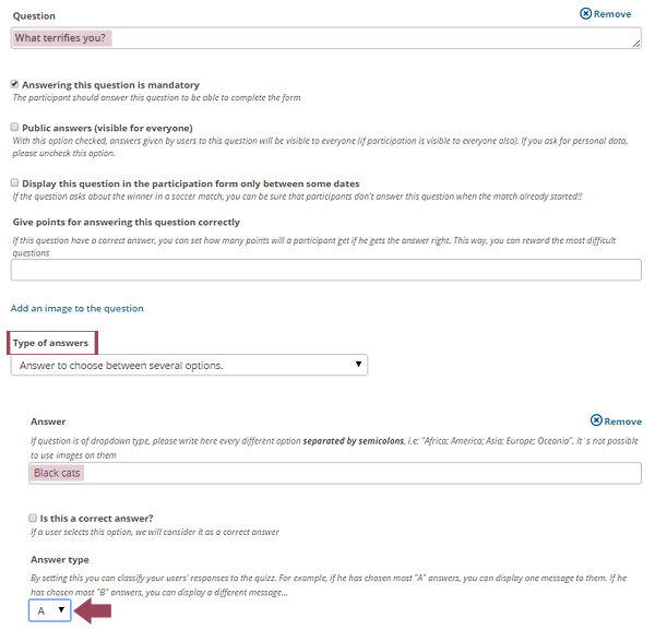 Different Types of Quizzes Which Can Be Run with Cool Tabs