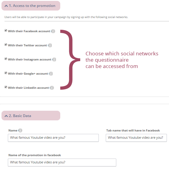 Create your personality test with Cool Tabs
