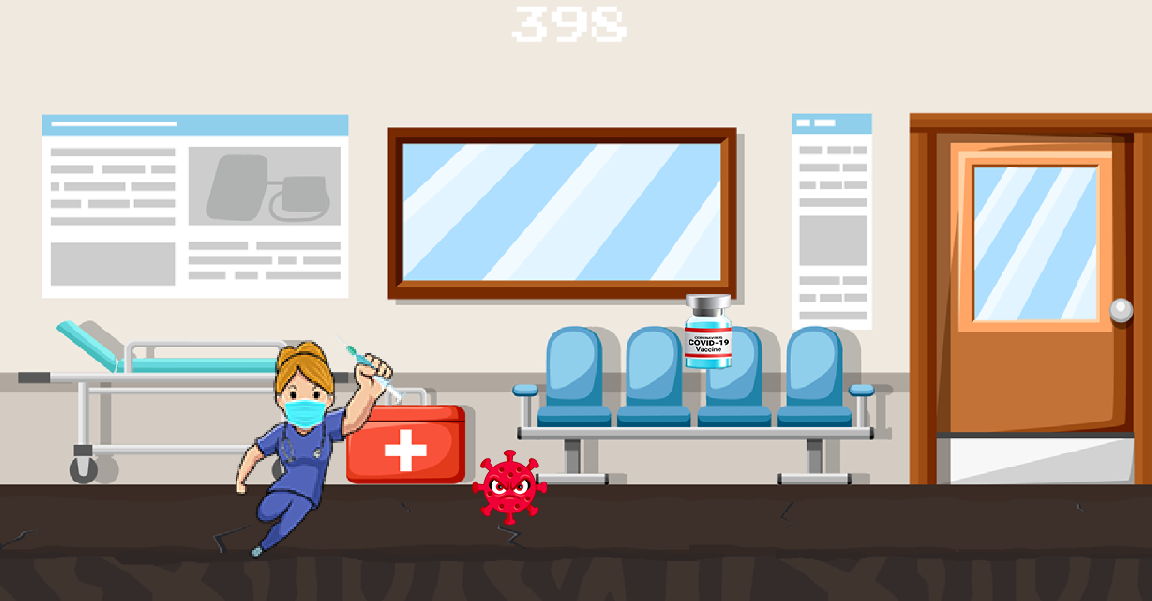 The Runner: an interactive game to energize your online audience