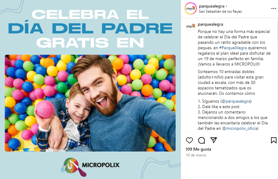 Ideas del Día del Padre para sorteos, concursos y promociones