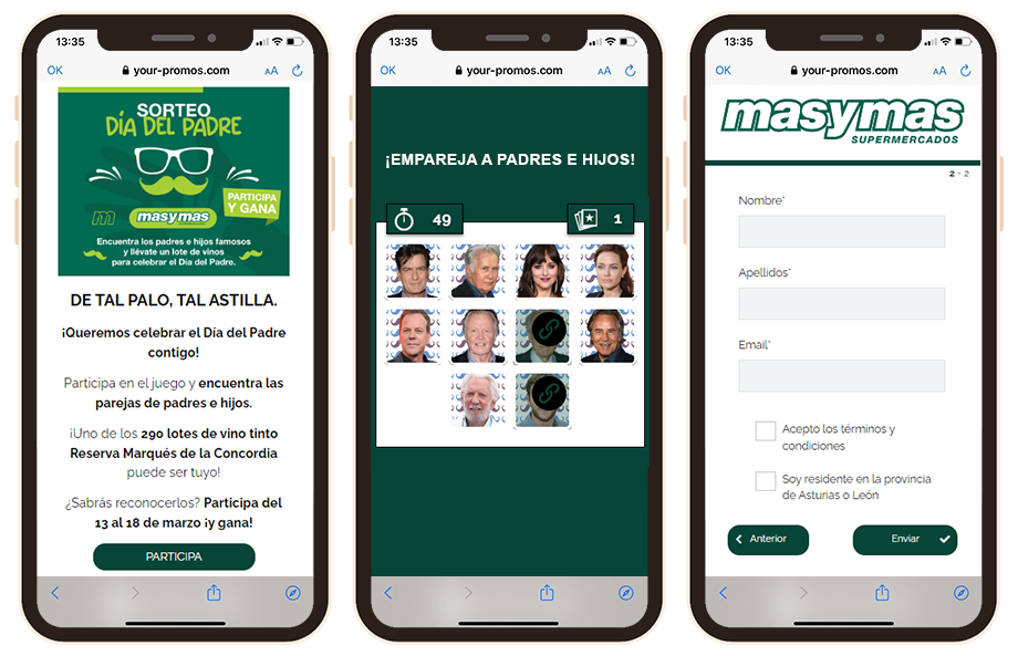 Ideas del Día del Padre para sorteos, concursos y promociones