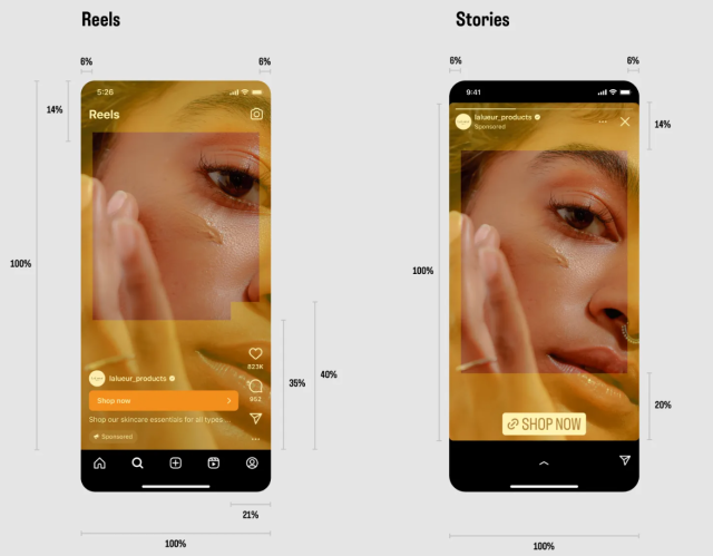 Medidas de Instagram 2025: tamaños de posts, Reels y Stories